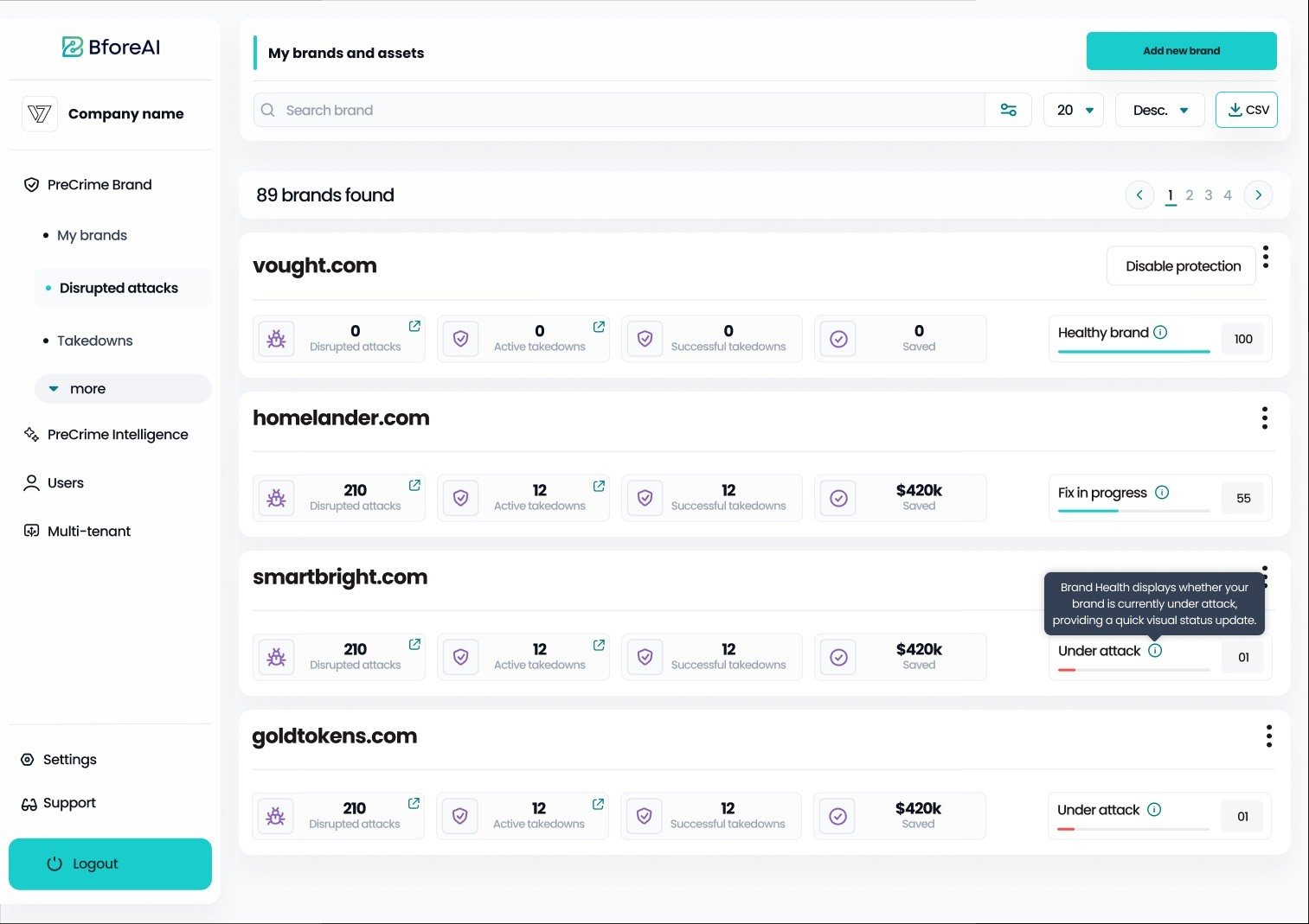 How do I add or delete a protected domain?